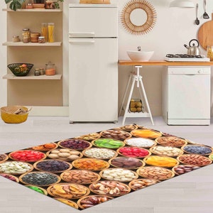 Colorful Foods Rugs, Fruits Rug, Kitchen Rugs, Modern Rugs, Luxury Rug ...