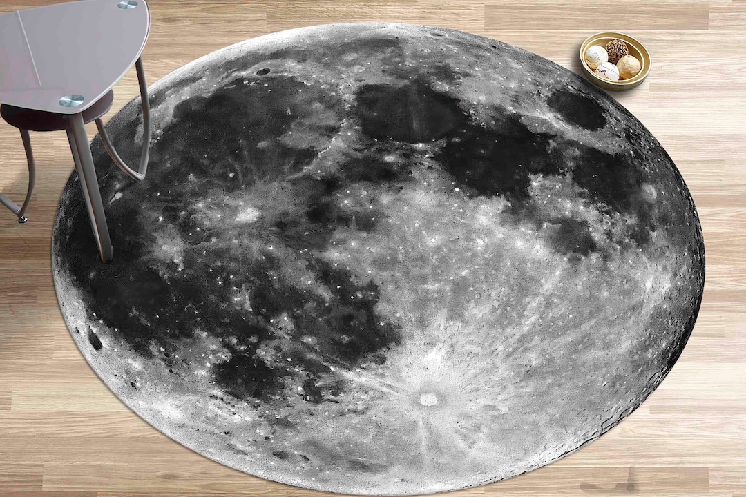 Full Moon Round Rug, Moon Rugs, Boy Rom Rug, View Rugs, Pet Friendly ...