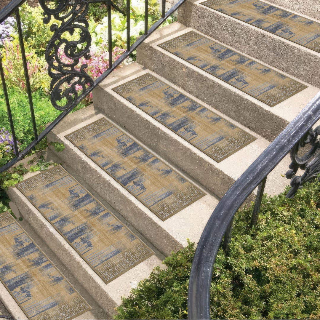 Brown and Navy Blue Rugs, Ethnic Pattern Rugs, Brown Rugs, Modern Rugs ...