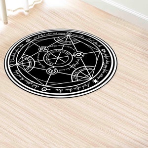 FMA Transmutation Rugs, FMA Rugs, Manga Rug, Modern Rug, Colorful Rug ...
