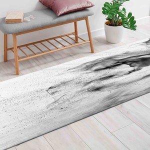 Classic Rug, Entryway Rug, Salon Decor Rug, Housewarming Gift, Gray ...