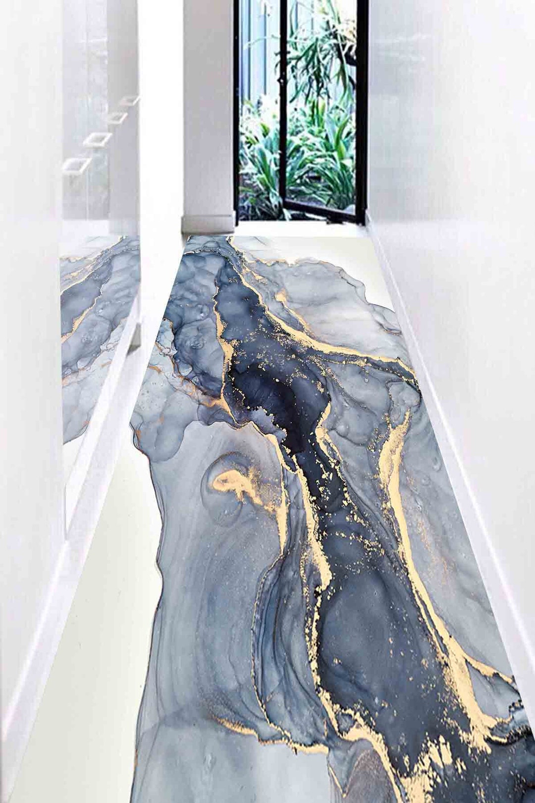 Entry Rug, Salon Decor Rug, Easy to Clean Rug, Anti-slip Carpet ...