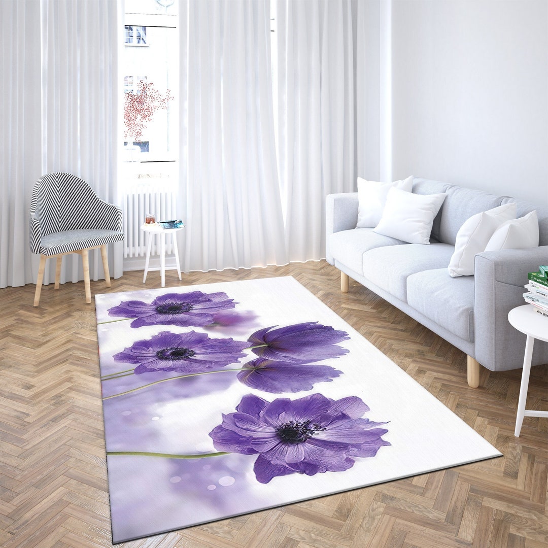 Salon Rug, Classic Rug, Bridesmaid Gift, Non-slip Carpet, Floral Rug ...