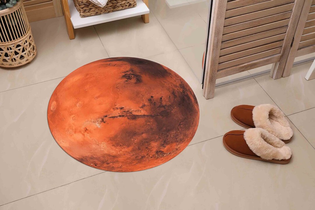Mars Rugs, Man Cave Rugs, Space Themad Rug, Planet Rugs, Gift for Him ...
