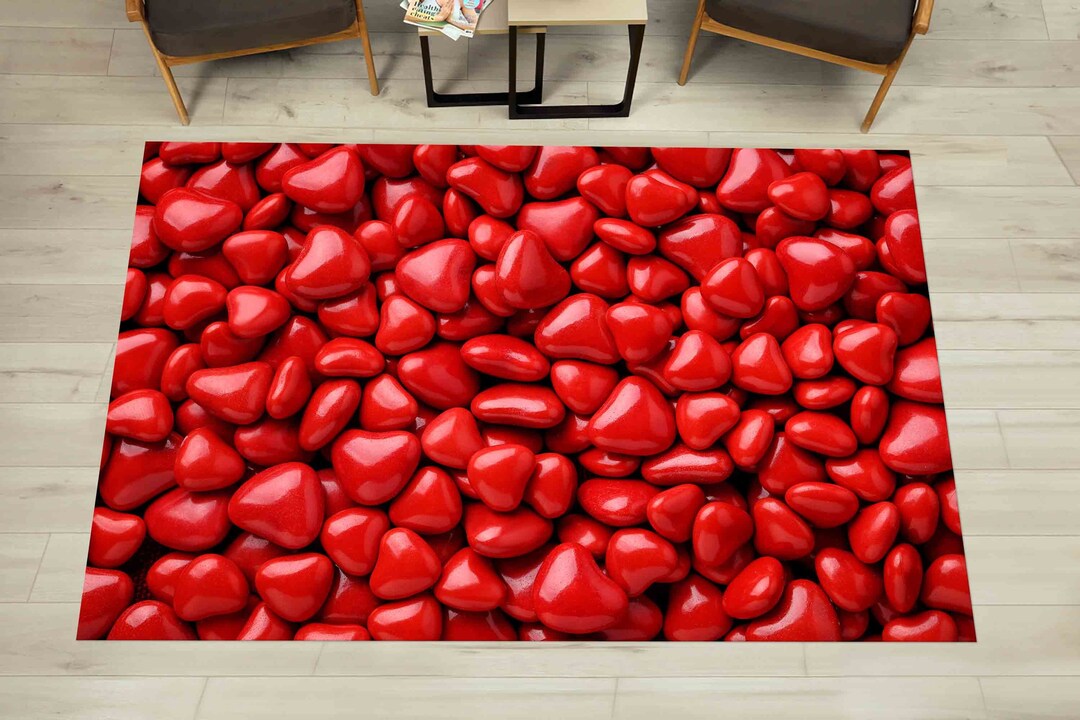 Heart Candy Rugs, Food Rug, Kitchen Rugs, Modern Rug, Step Rug, Kitchen ...