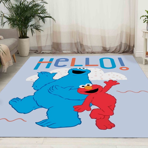 Cookie Monster Rug - Etsy
