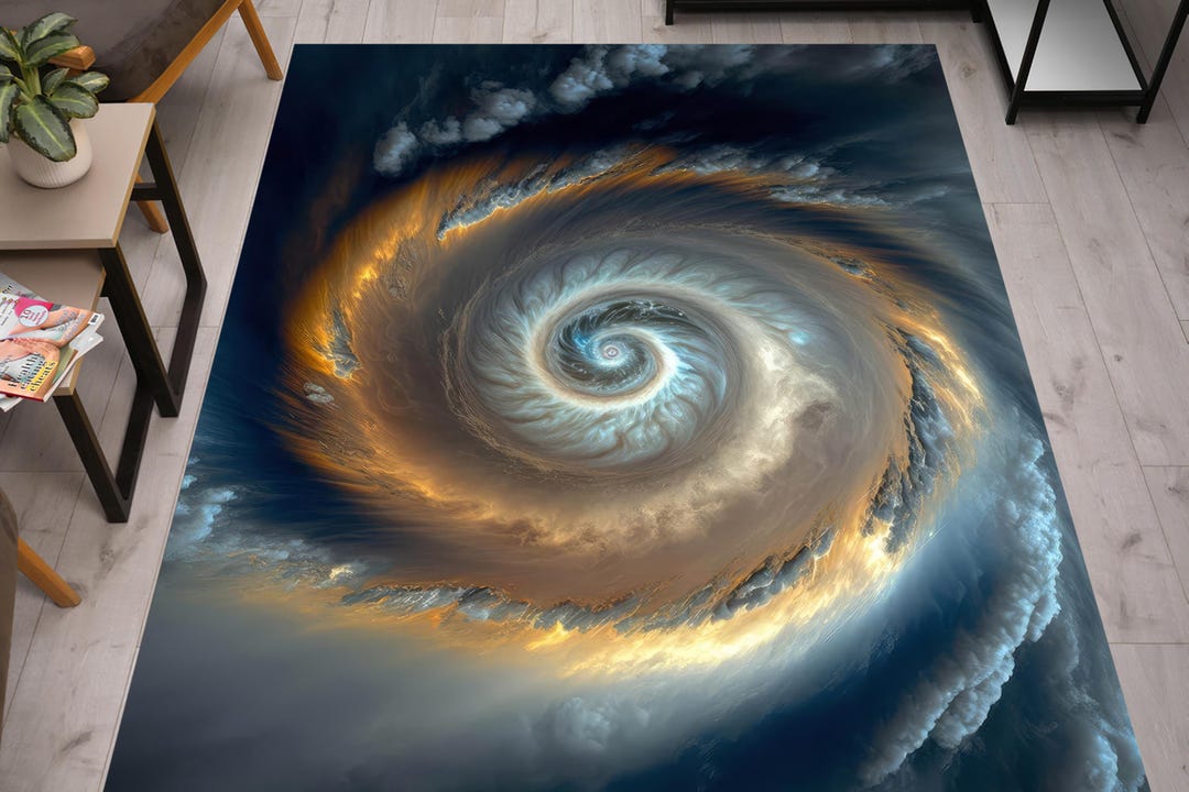 Milky Way Rug, Nebula Rug, Galaxy Rug, Landscape Rugs, Front Door Rug ...