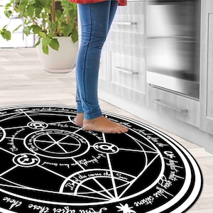FMA Transmutation Rugs, FMA Rugs, Manga Rug, Modern Rug, Colorful Rug ...