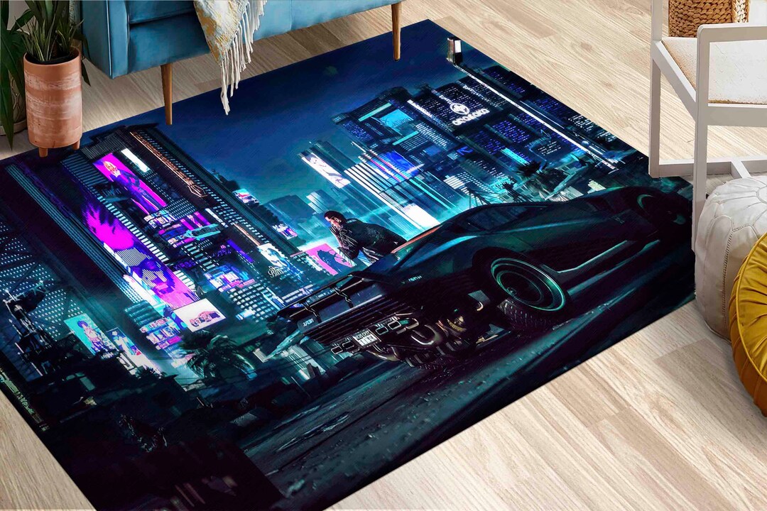 Runner Rug, Gift Rug, Accent Rug, Gift for Her, Modern Rug, Computer ...