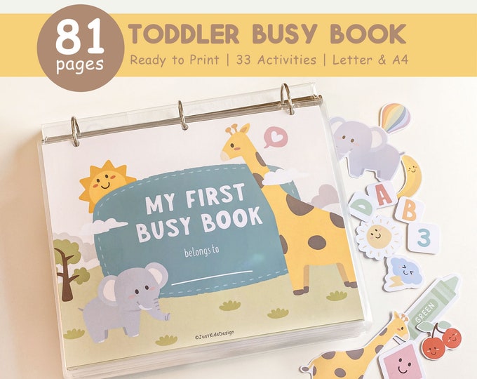 Preschool Learning Binder Ages 3-5 - Etsy