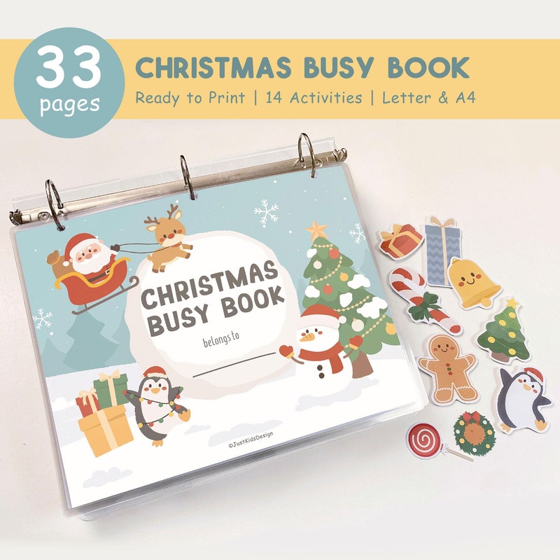 Busy Book Digital Prints - Etsy