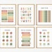 Set of 8 Educational Posters, Montessori Classroom Decor, Homeschool ...