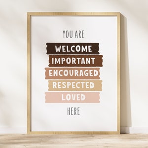 12 Inclusive Posters, Inclusion Prints Wall Art, Inclusive Classroom ...