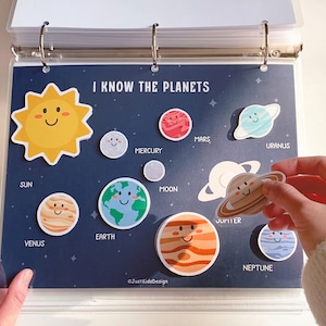 Toddler Learning Binder, Busy Book Printable, Kids Quiet Book ...