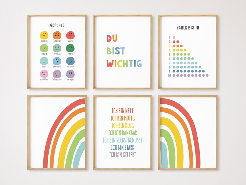 30 German Educational Posters, German Learning Posters, Homeschool ...