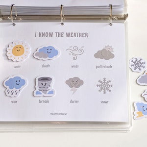 Busy Book Printable, Toddler Learning Binder, Preschool Activities ...