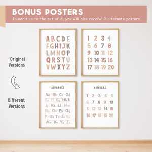6 Educational Posters, Montessori Classroom Decor, Homeschool Printable ...