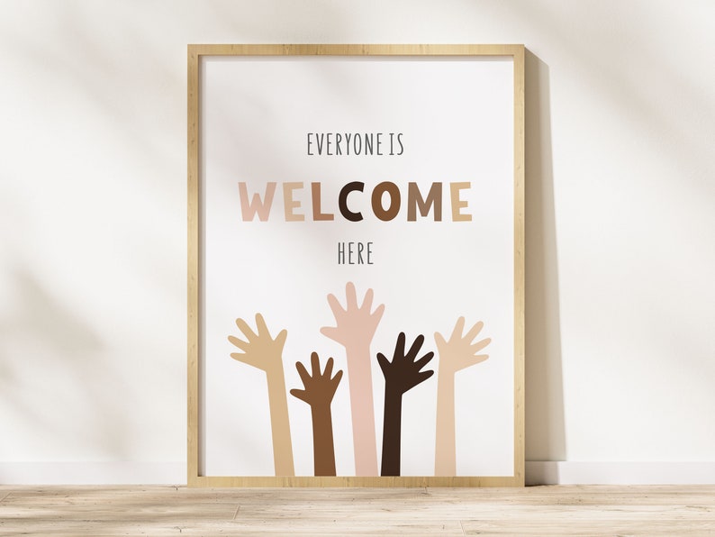 6 Inclusion Prints Inclusive Classroom Decor Inclusive Wall - Etsy