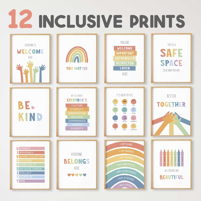 Inclusive Classroom Decor - Etsy