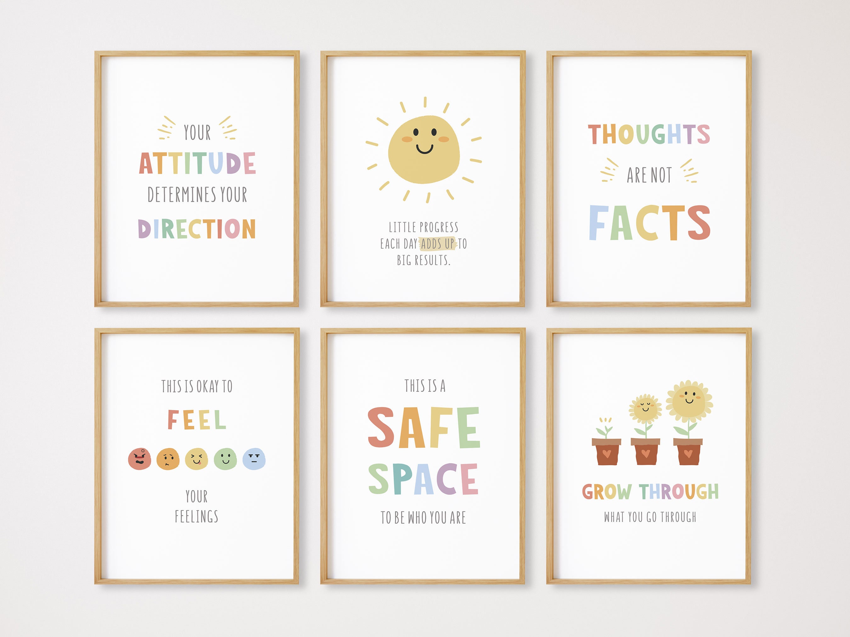 Set of 30 Calming Corner Posters Calm Down Printable - Etsy
