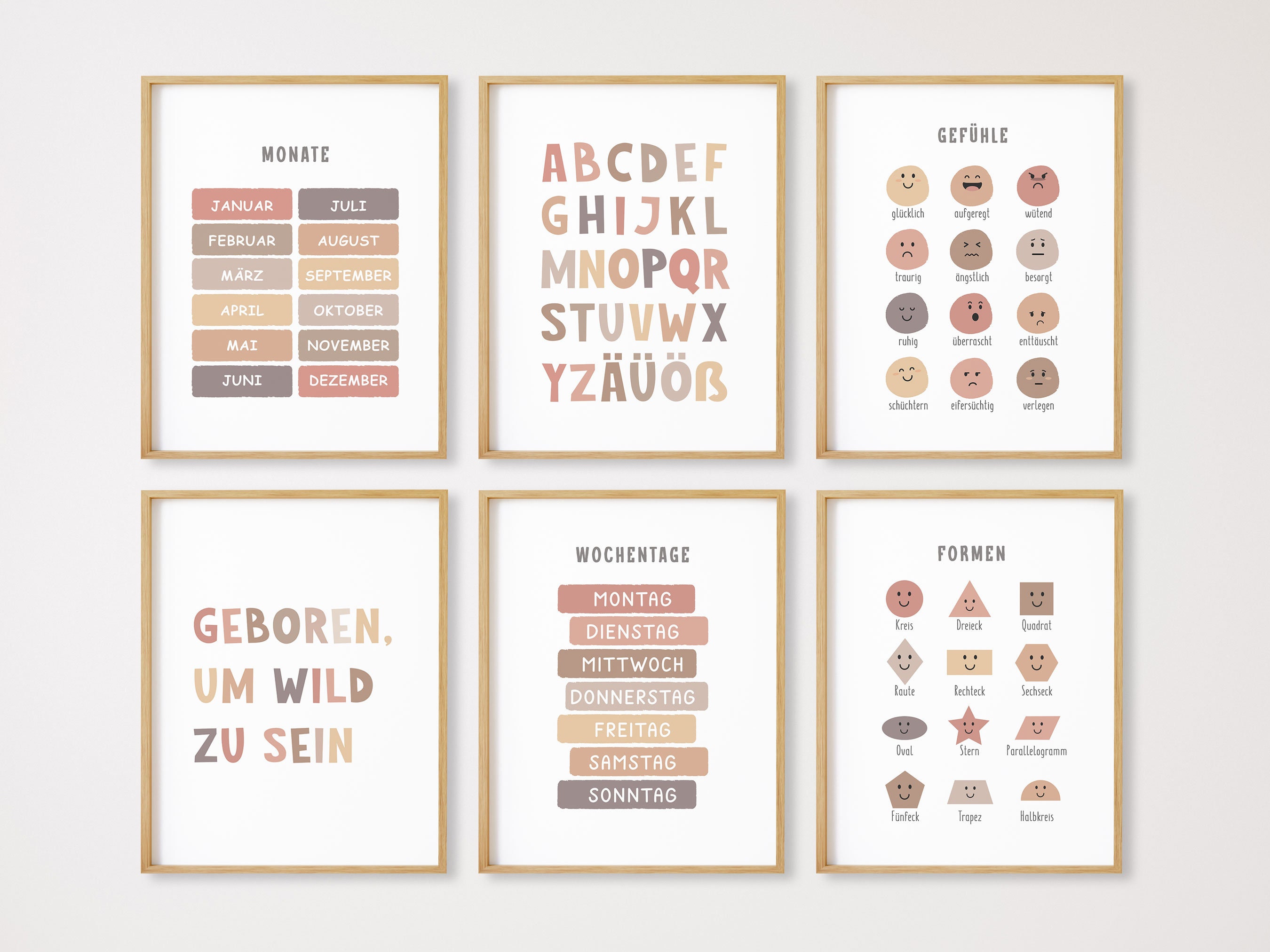 30 German Educational Posters, German Learning Posters, Homeschool ...