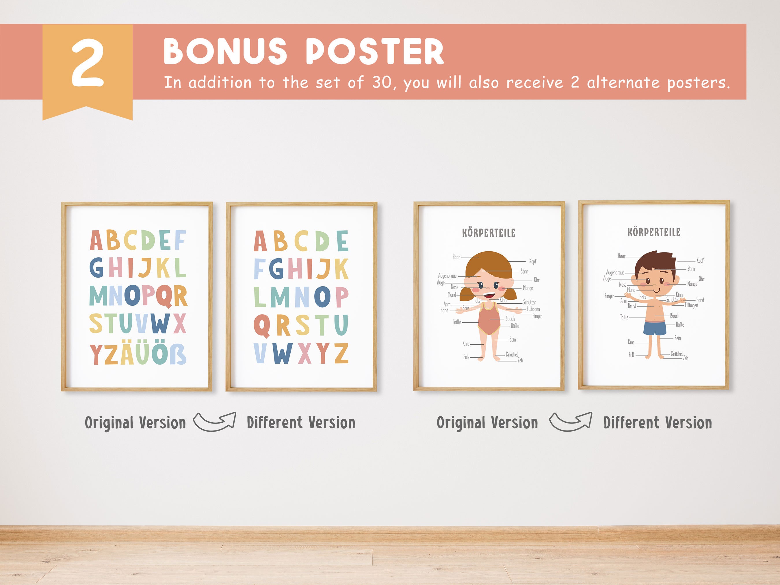 30 German Educational Posters German Learning Posters - Etsy