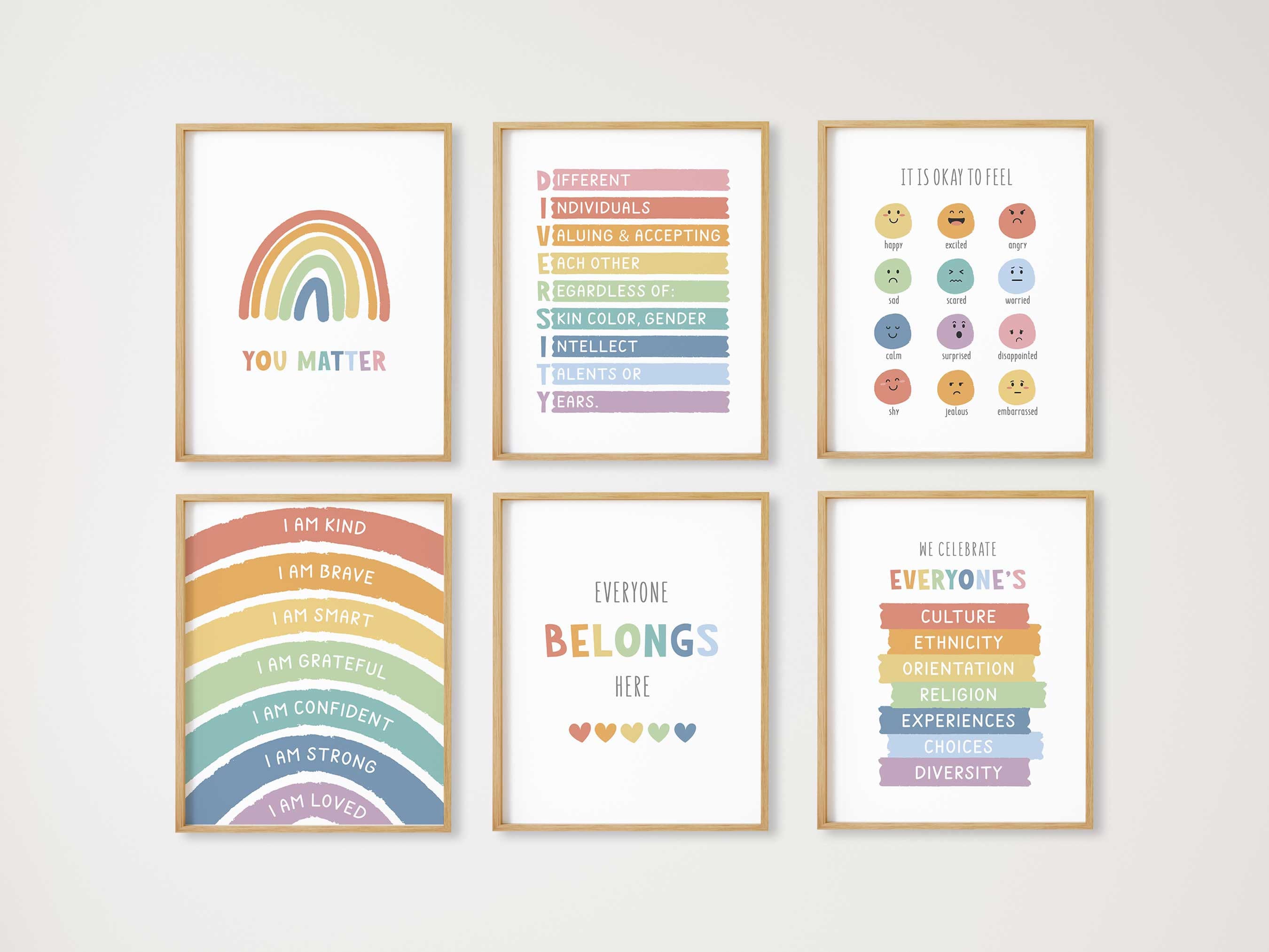 12 Inclusive Posters Inclusive Classroom Decor Inclusion - Etsy