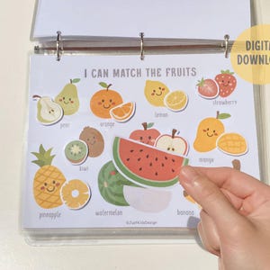 Summer Busy Book Printable, Summer Activity Book, Toddler Learning ...