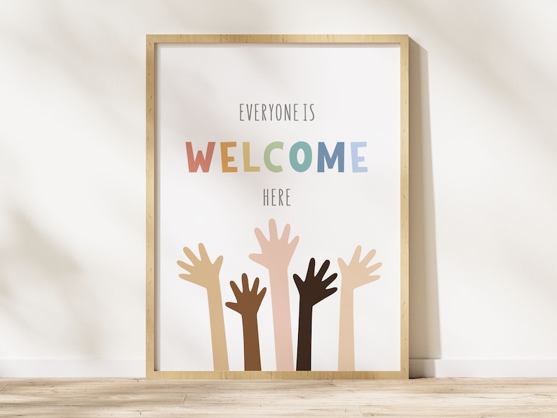 12 Inclusive Posters, Inclusion Prints Wall Art, Inclusive Classroom ...