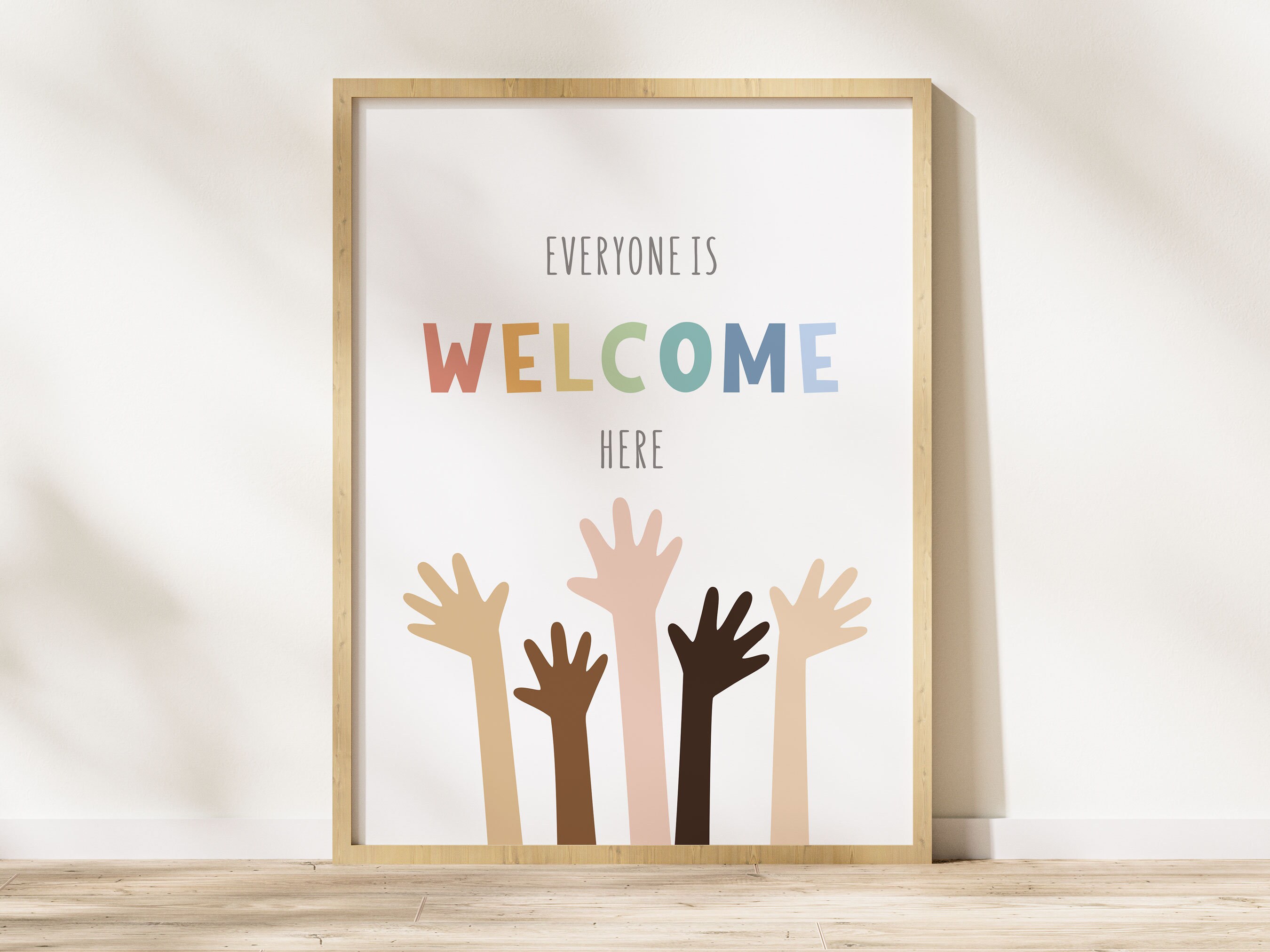 12 Inclusive Posters, Inclusion Prints Wall Art, Inclusive Classroom ...