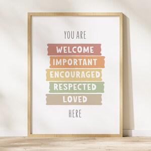 12 Inclusive Posters, Inclusion Prints Wall Art, Inclusive Classroom ...