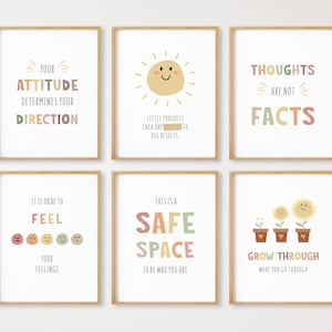 Set of 30 Calming Corner Posters, Calm Down Printable, Classroom Decor ...