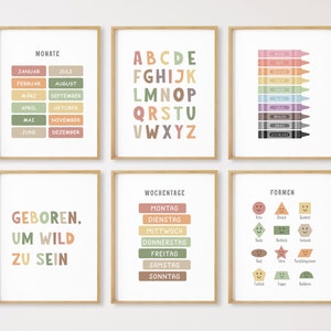 30 German Educational Posters, German Learning Posters, Homeschool ...