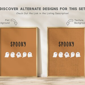 Halloween Prints, Set of 12, Halloween Posters, Cute Ghost Print ...