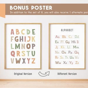 Set of 8 Educational Posters, Montessori Classroom Decor, Homeschool ...