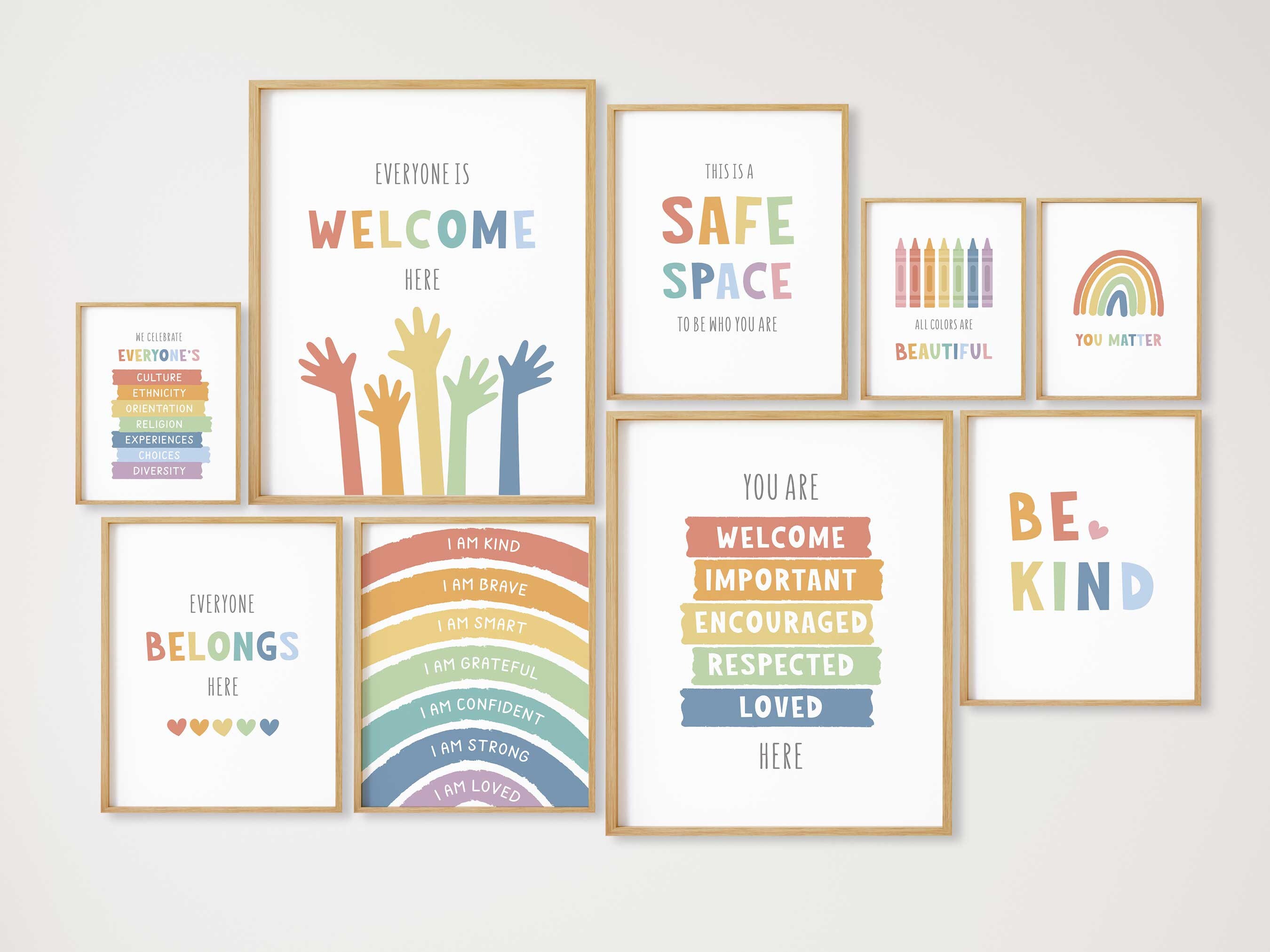 12 Inclusive Posters Inclusive Classroom Decor Inclusion - Etsy