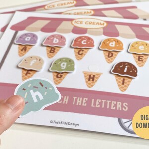 Alphabet Busy Book Printable, Toddler Learning Binder, Beginning Sounds ...