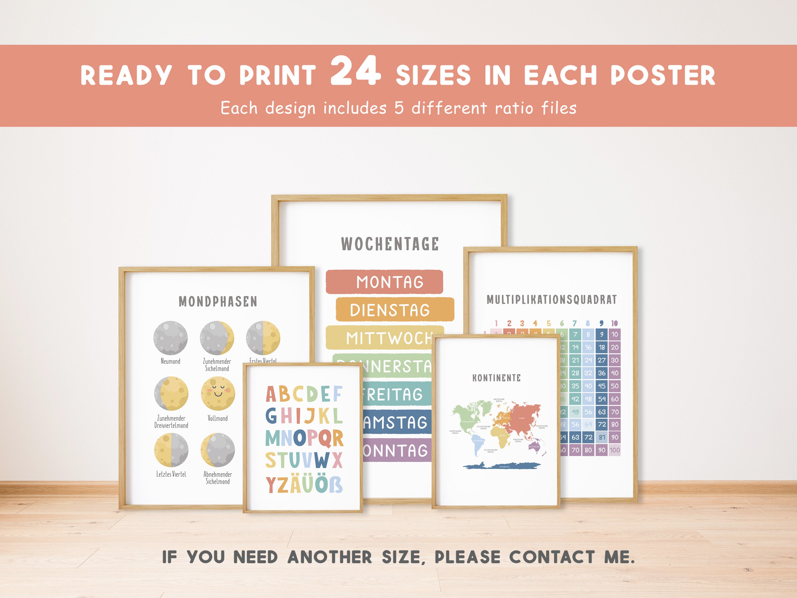 30 German Educational Posters German Learning Posters - Etsy