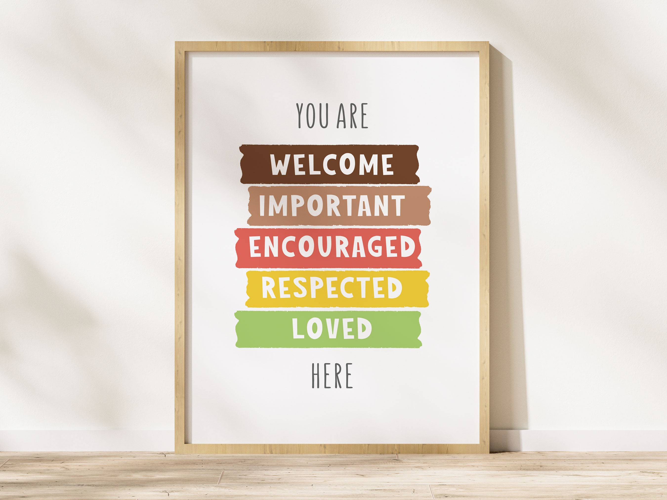 12 Inclusive Posters, Inclusive Classroom Decor, Inclusion Prints Wall ...