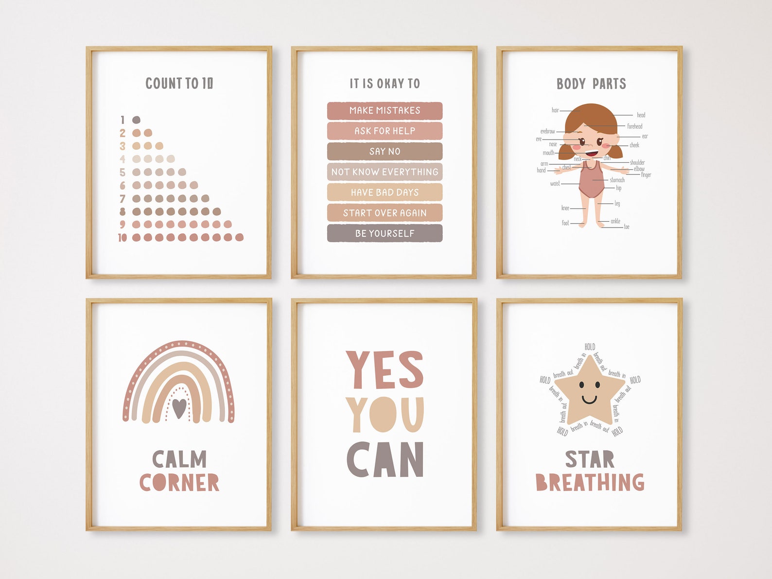 Set of 30 Educational Posters Montessori Classroom Decor - Etsy
