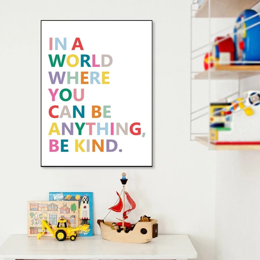 Positive Affirmations for Kids, Boho Classroom Decor, I Am Affirmations ...