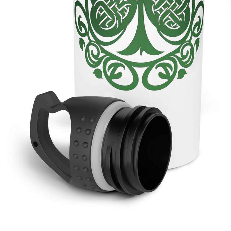 Celtic Knot Shamrock Stainless Steel Water Bottles - Etsy