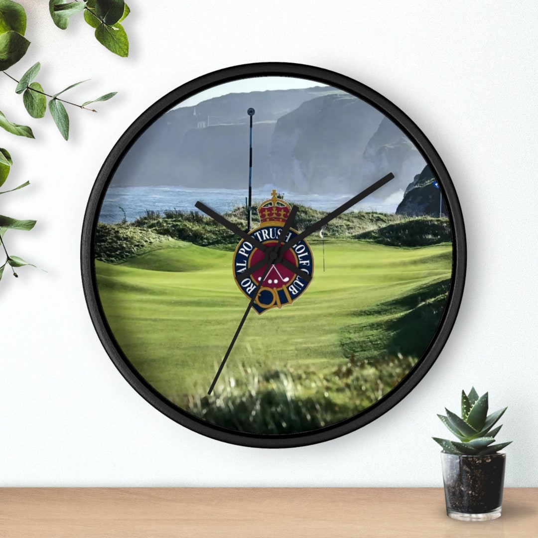 Royal Portrush Golf Club Wall Clocks - Etsy