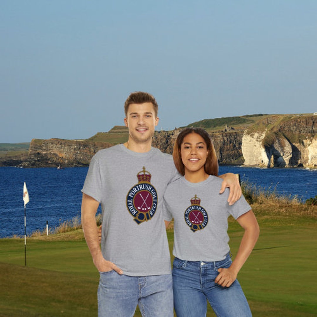 Royal Portrush Golf Club T-shirts in Heavy Cotton - Etsy