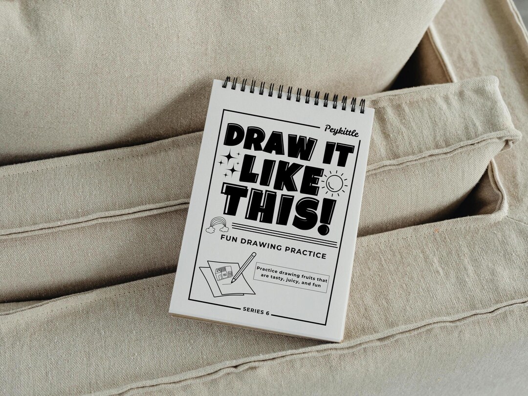 Printable Drawing Practice | Learn to Draw Fruits | Drawing Challenges ...