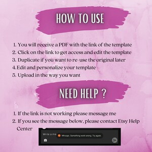 Email Signature Template Canva | Flower Minimalist | Gmail Outlook ...