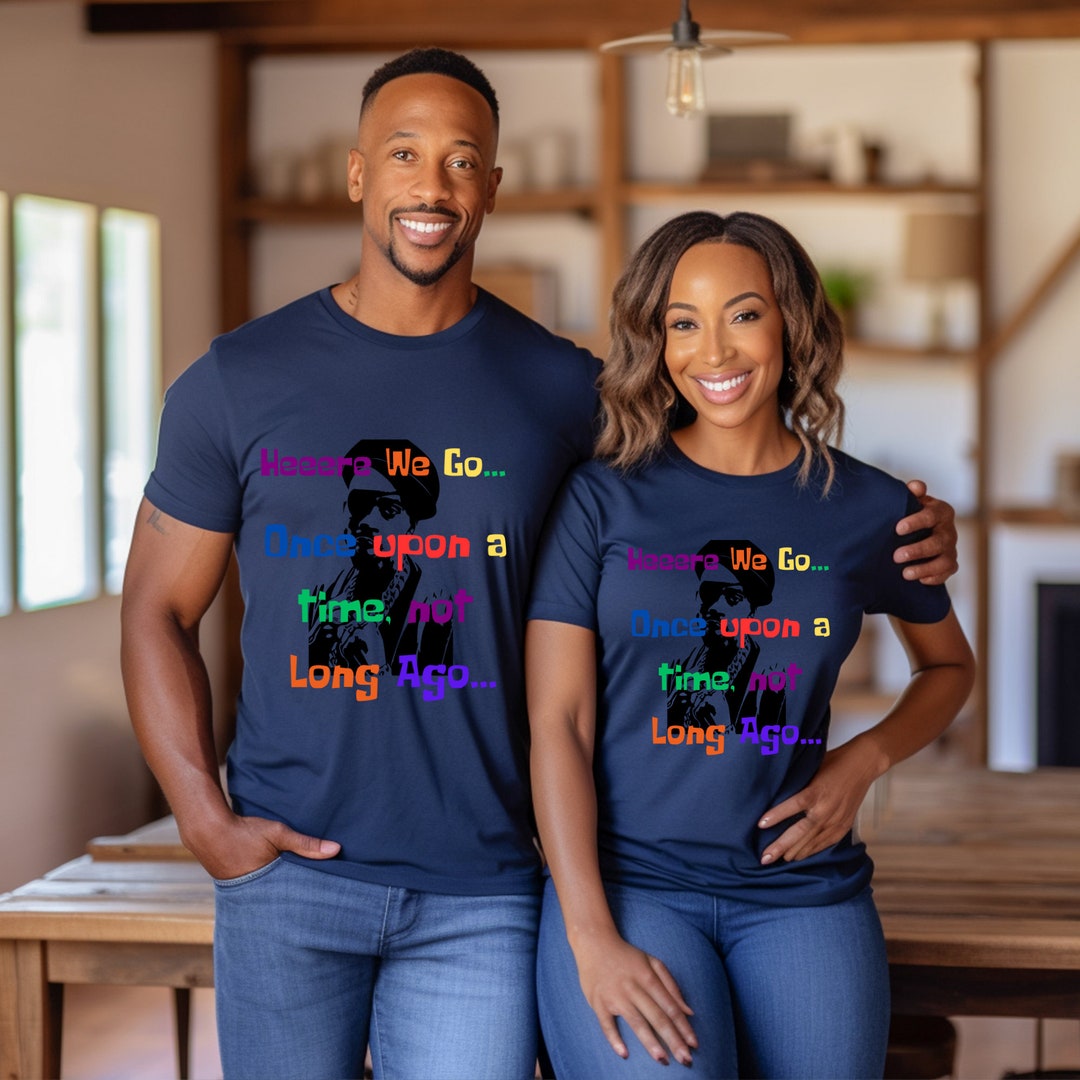 Once Upon a Time, Not Long Ago, Slick Rick T-shirt, 50 Years of Hip Hop ...