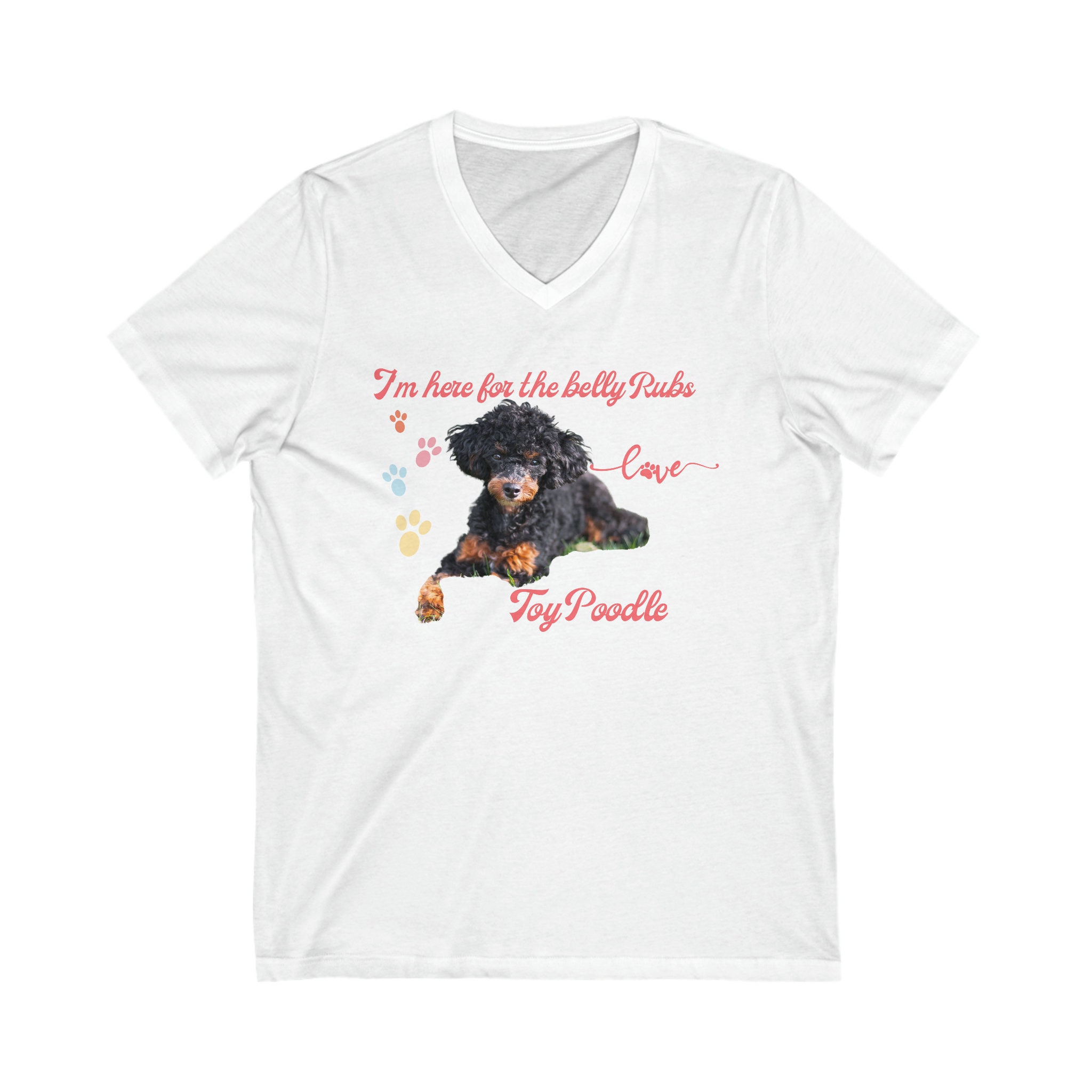 I'm Here for the Belly Rubs Toy Poodle T-shirts Poodle - Etsy