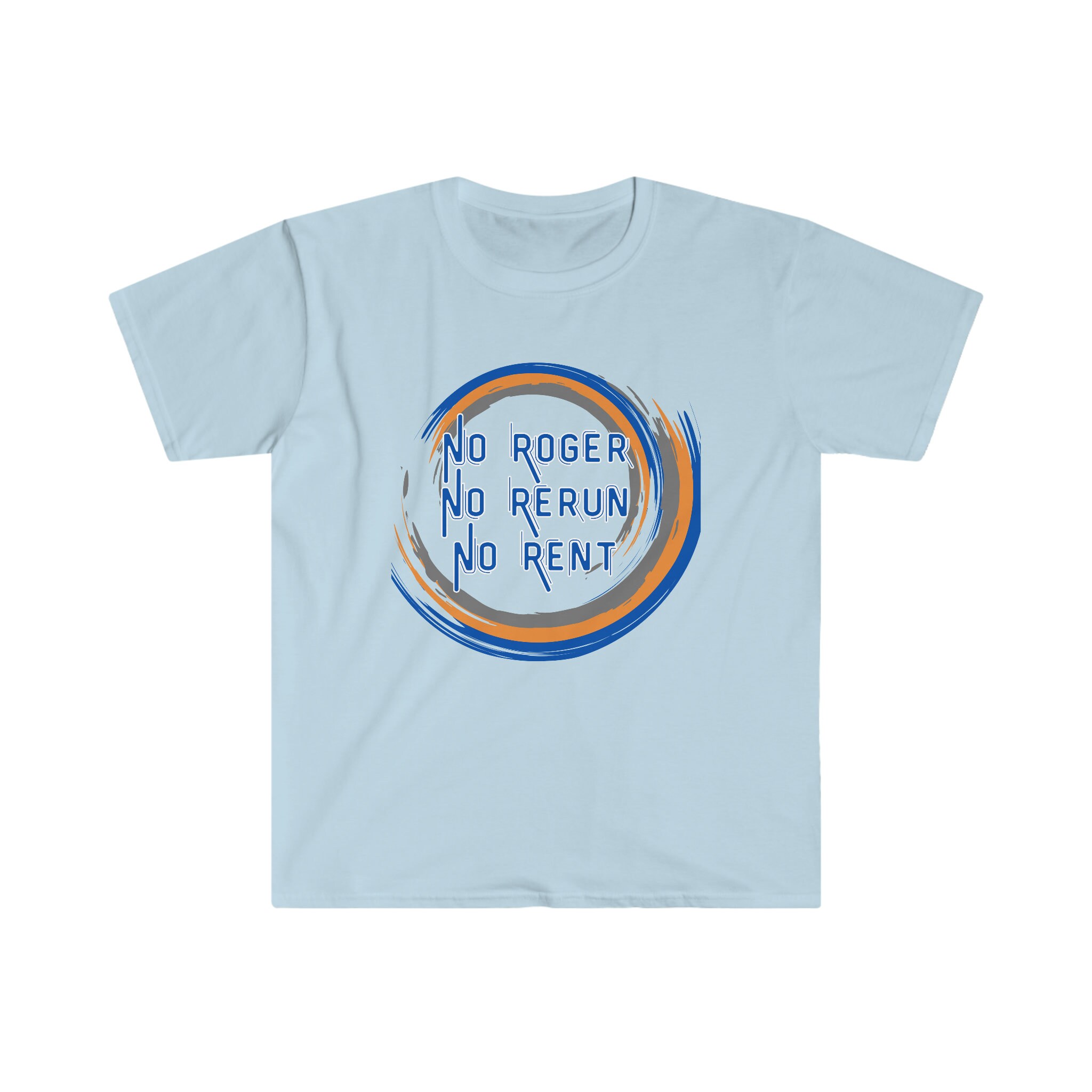 Retro T-shirt No Roger No Rerun No Rent What's - Etsy