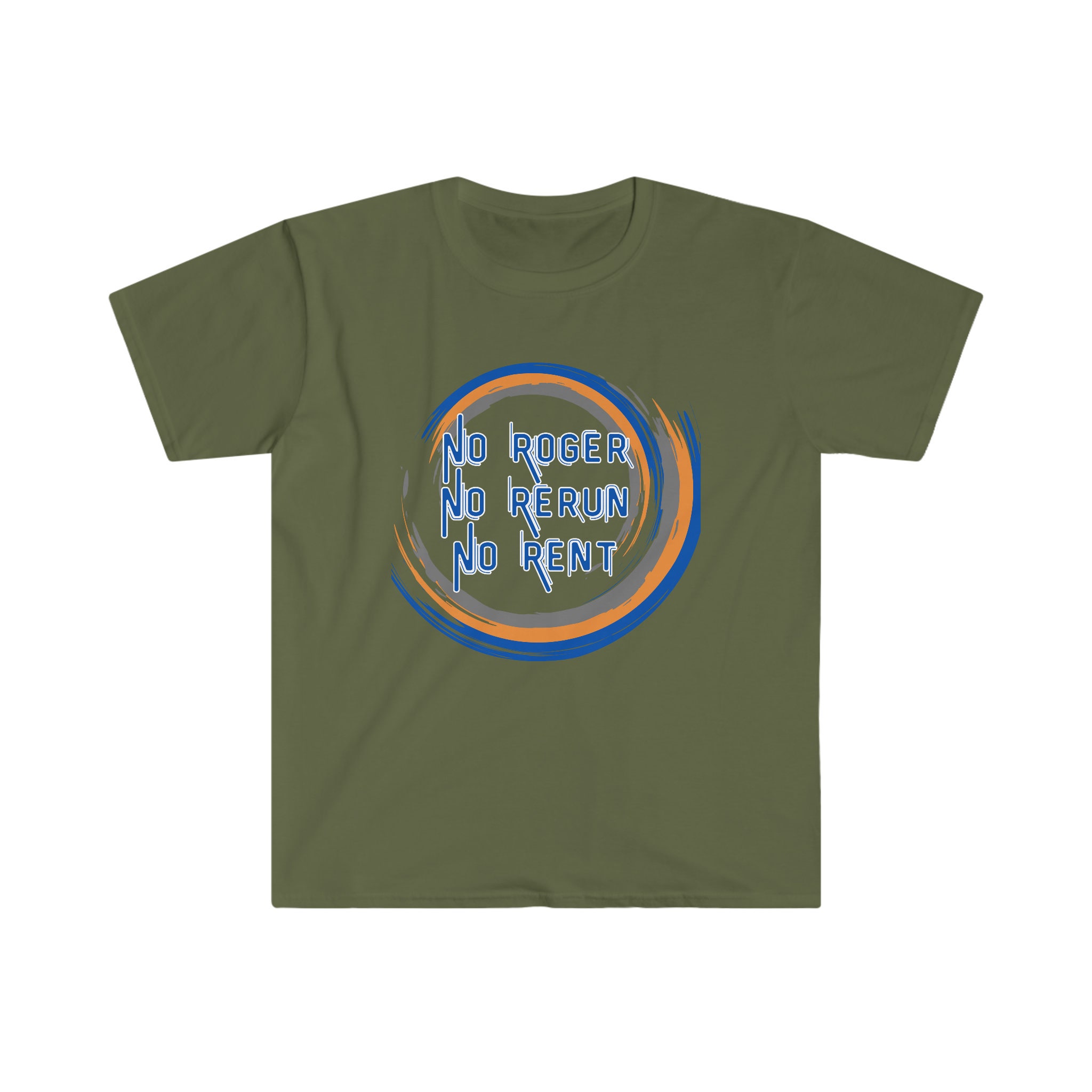 Retro T-shirt No Roger No Rerun No Rent What's - Etsy